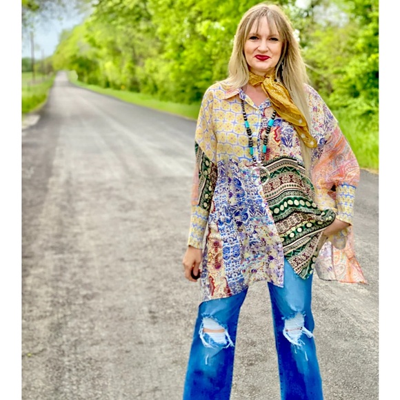 Oli & Hali | Tops | Oil Hali The Pickin Patch Shirt Size Small | Poshmark